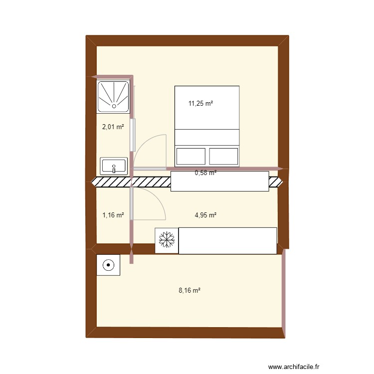 GAMBETTA BASE 2 - Plan dessiné par klaurent