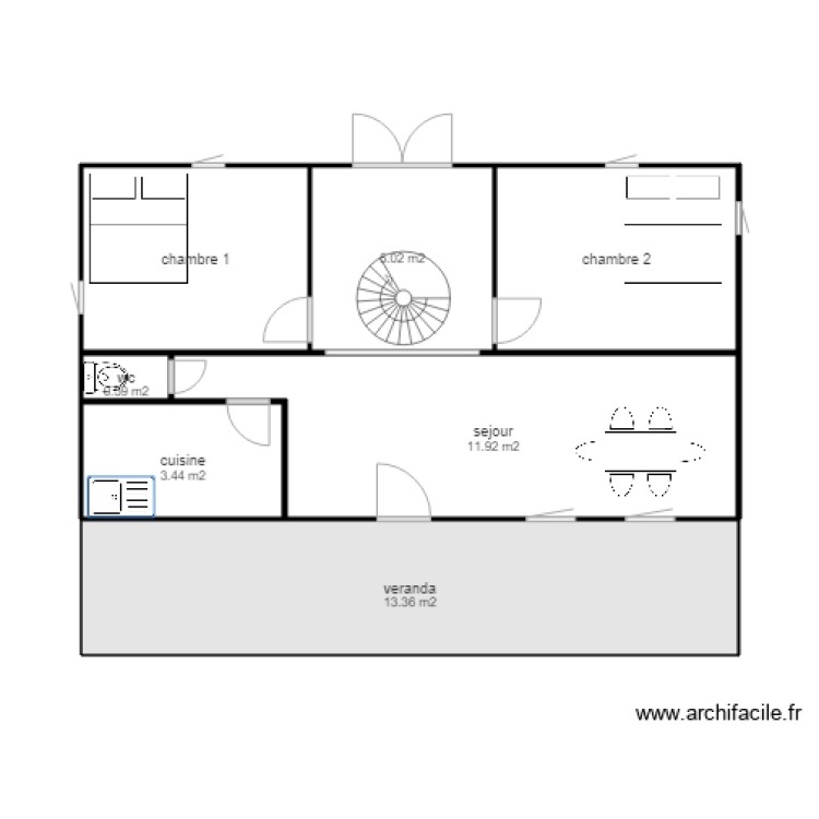Plan – structure 1 – Par strategor ️ | ArchiFacile