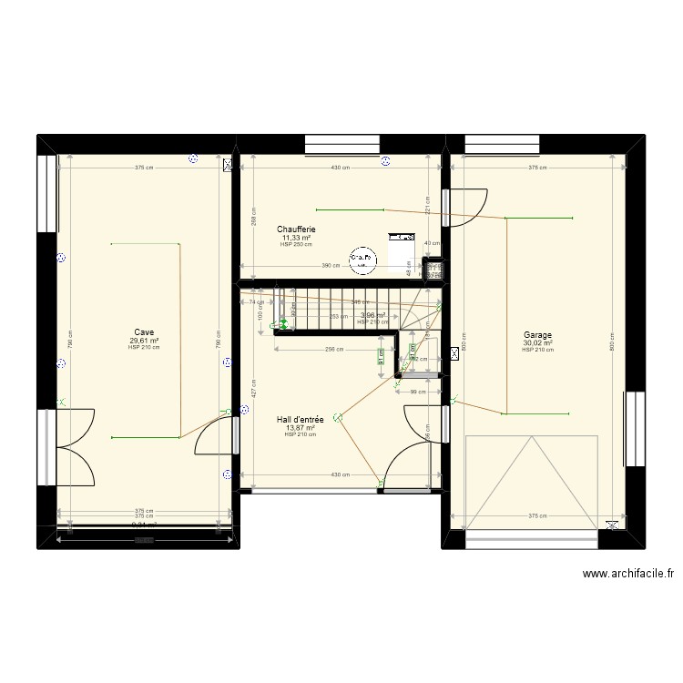 Maison RDC - Plan 7 pièces 89 m2 dessiné par Quiqui1