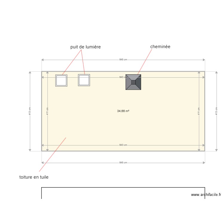 toiture - Plan dessiné par jean-jean44