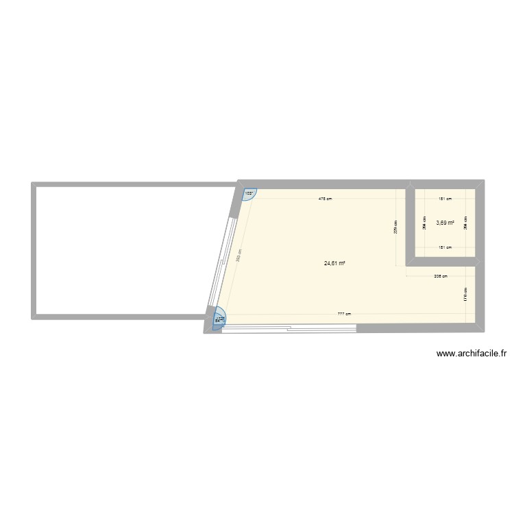 Plan – Pool housse Costebelle – Par Bandol01 ️ | ArchiFacile