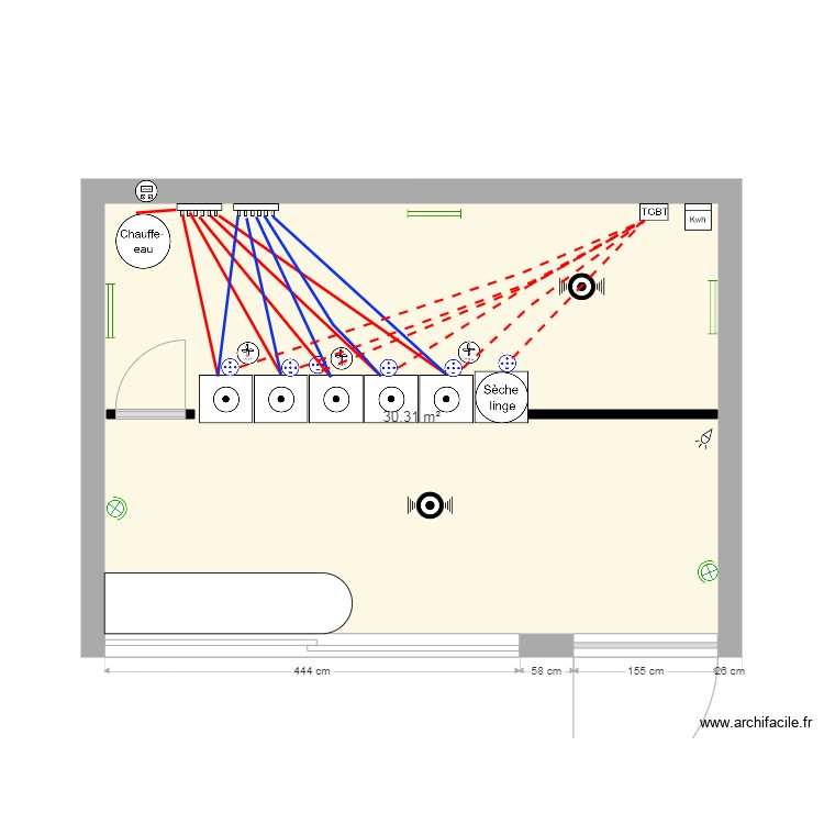 Plan – laverie – Par tigrou2b ️ | ArchiFacile