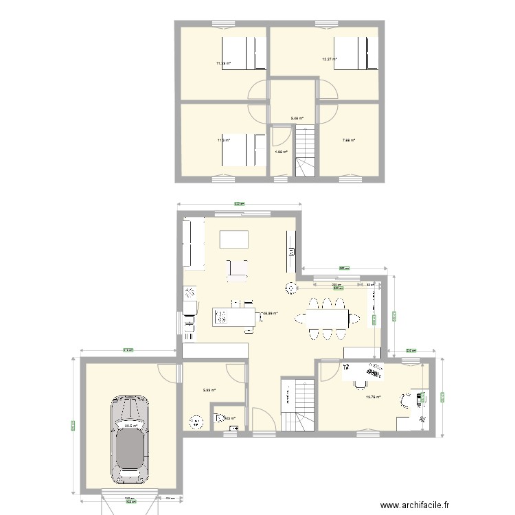 Natigreen réagencé - Plan dessiné par rico80