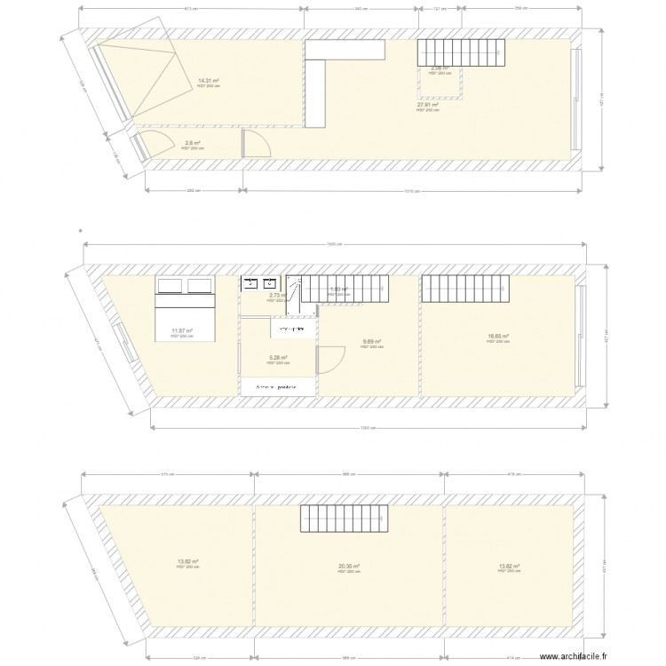 PLAN R 1 - Plan dessiné par VINC31100