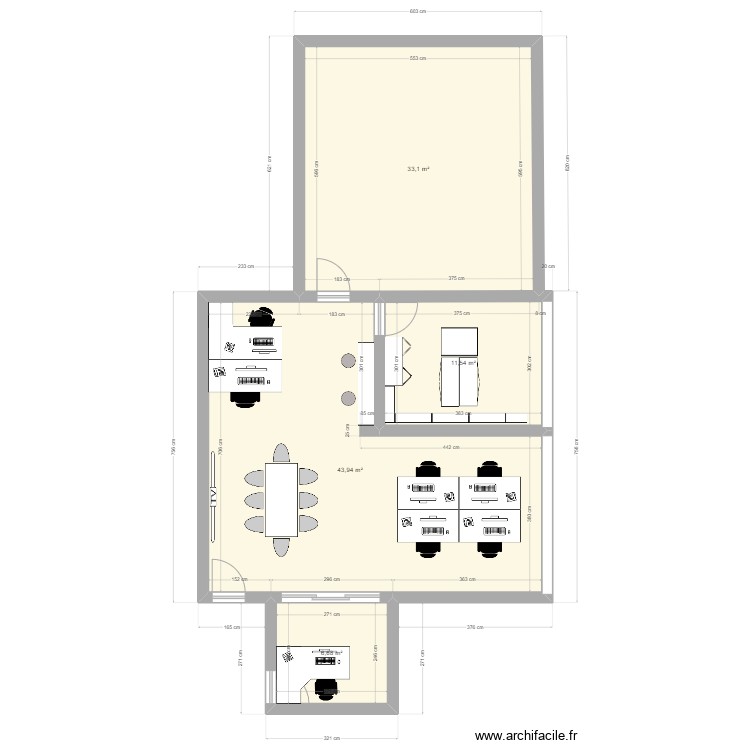 Phase 1 - Plan dessiné par MathieuBIXI