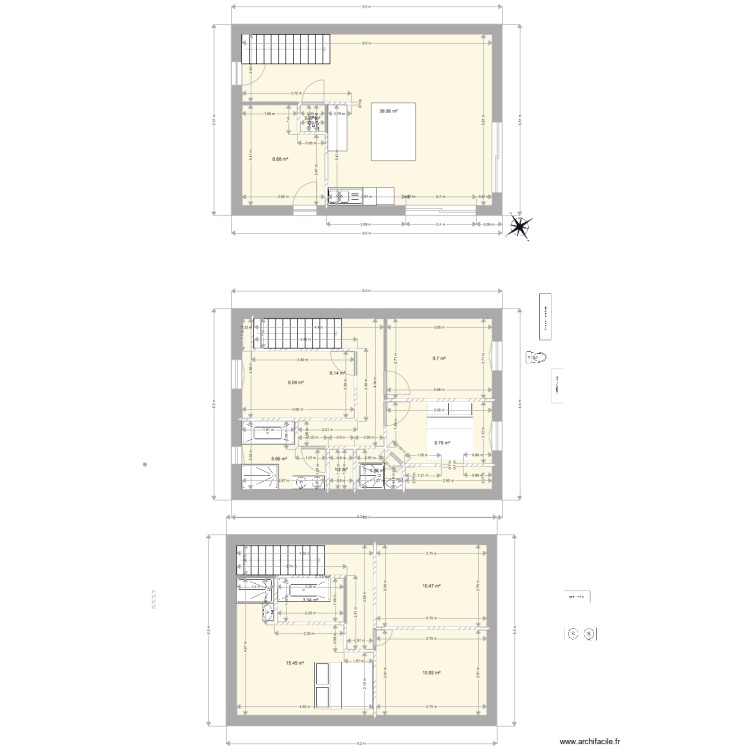 PLAN R1 - Plan dessiné par romainsl