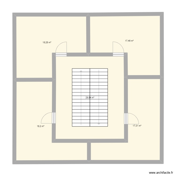 Plan – UIL 2 – Par Rchl74 ️ | ArchiFacile