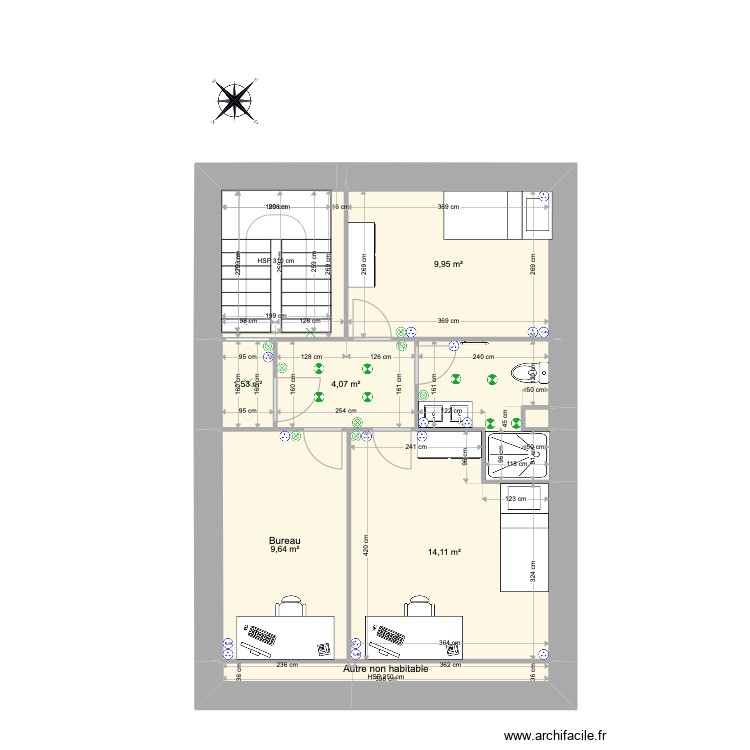 Plan – Esch Maison v3 – Par nkv80 ️ | ArchiFacile