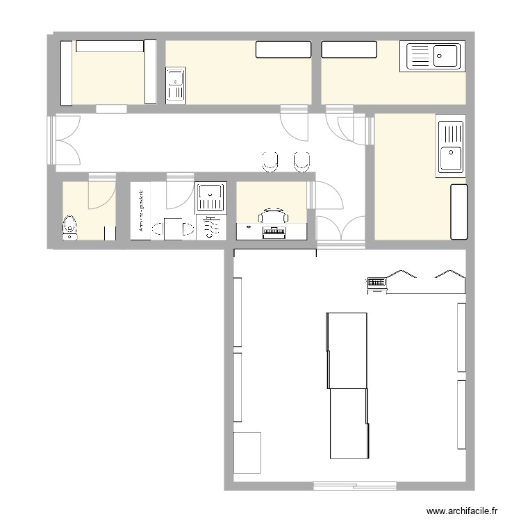 ECOLE - Plan dessiné par oceane34140