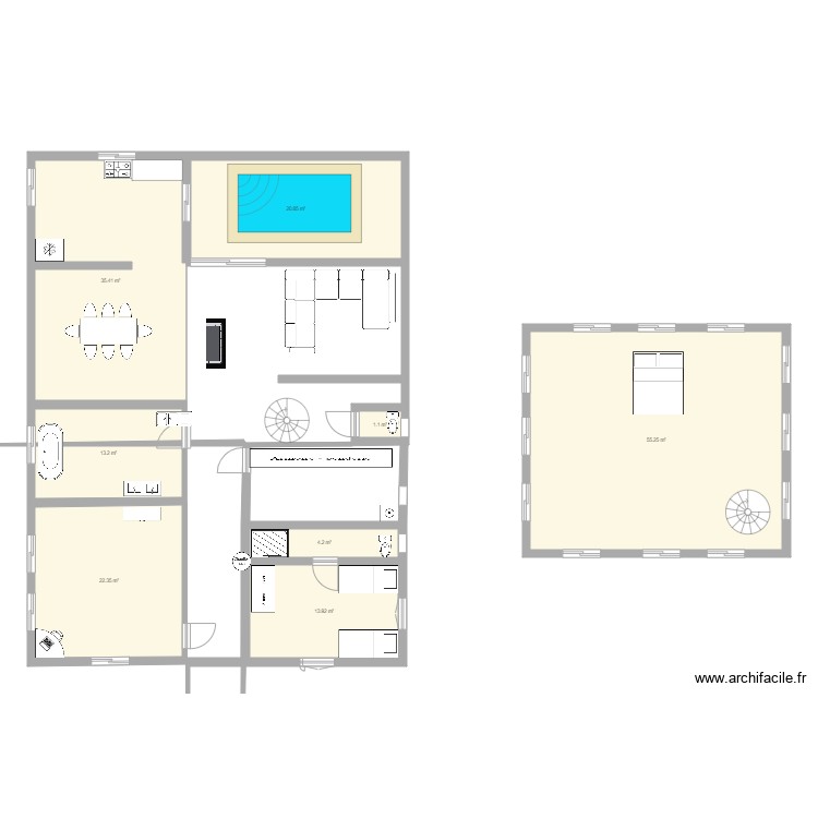 Melina Home - Plan dessiné par Melina Home
