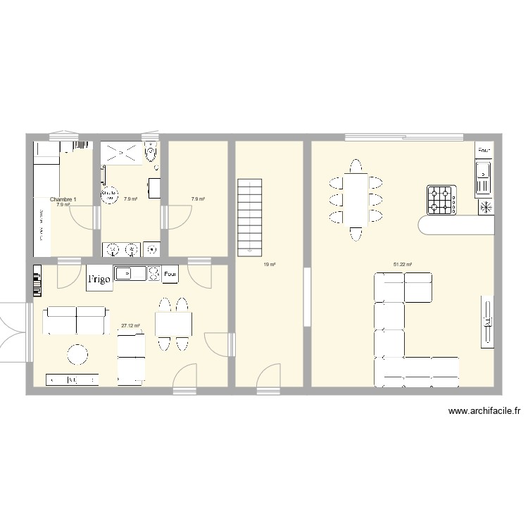 Plan – Loft – Par AlexChap ️ | ArchiFacile