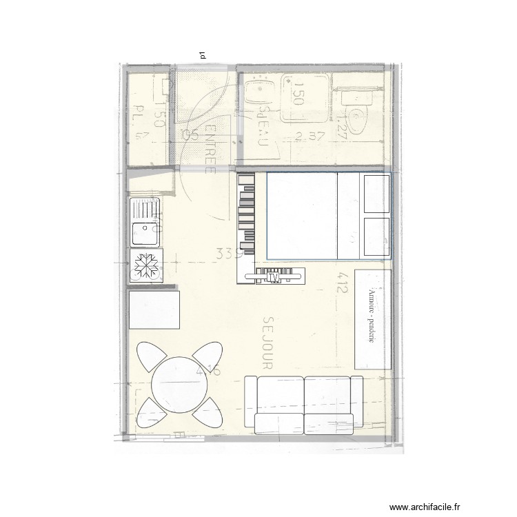 mam - Plan dessiné par laupla63
