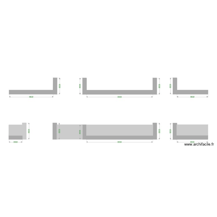 Plan – Plan mur – Par marionhry ️ | ArchiFacile