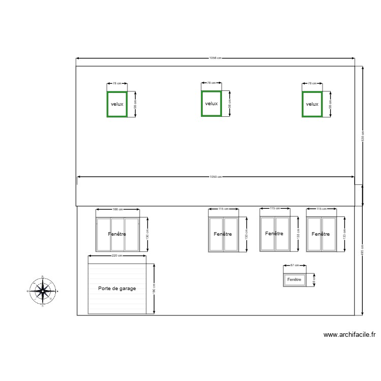 Plan – VELUX – Par jerem02200 ️ | ArchiFacile