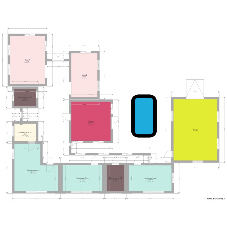 Plan Benslimane 2 - Plan dessiné par aessaghir