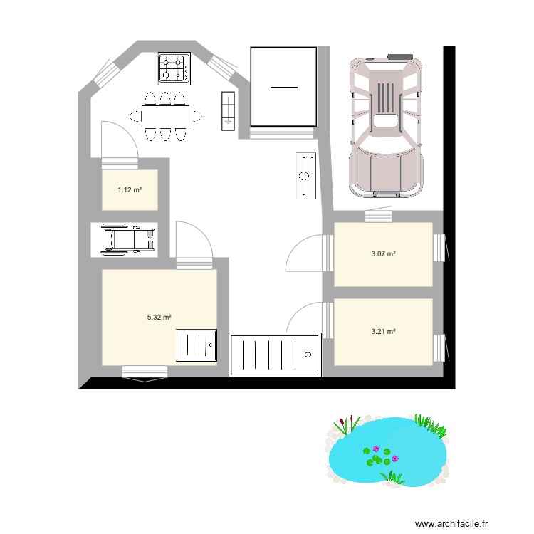Plan Kay Jackendy - Plan dessiné par Jackendyjean