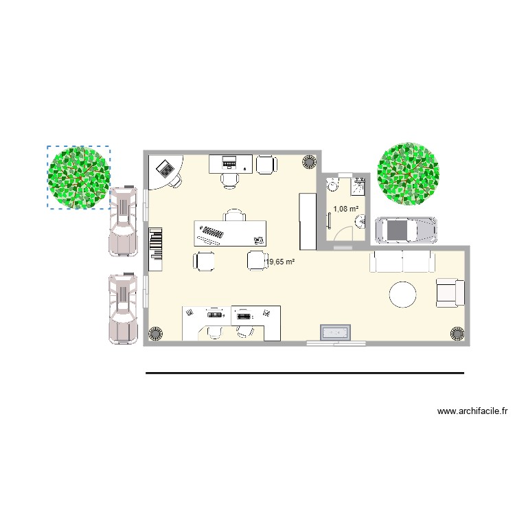 draft 1 - Plan dessiné par jklo