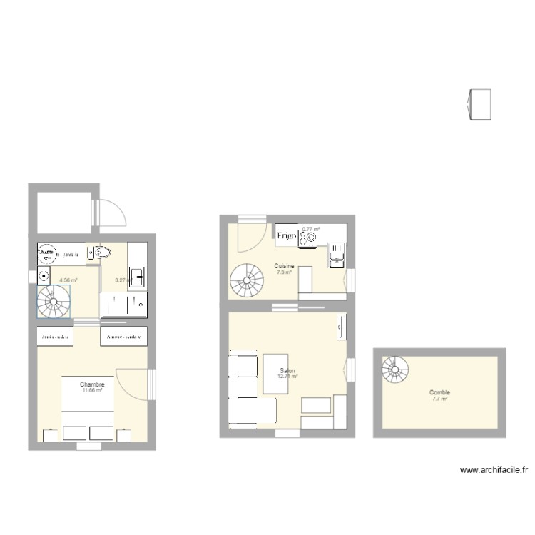 Plan – Maison Vialot – Par yoyomasso33 ️ | ArchiFacile