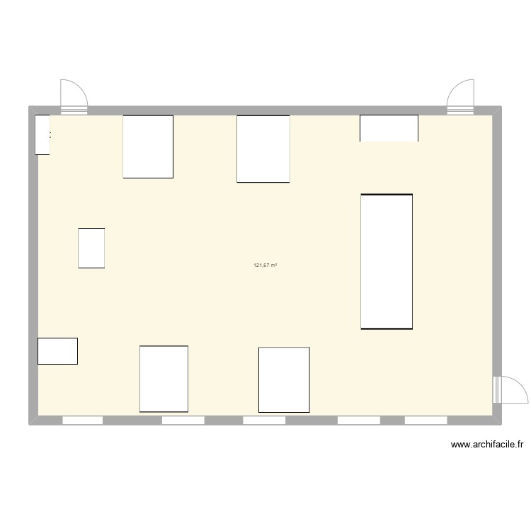 exo - Plan 1 pièce 122 m2 dessiné par kylian_14