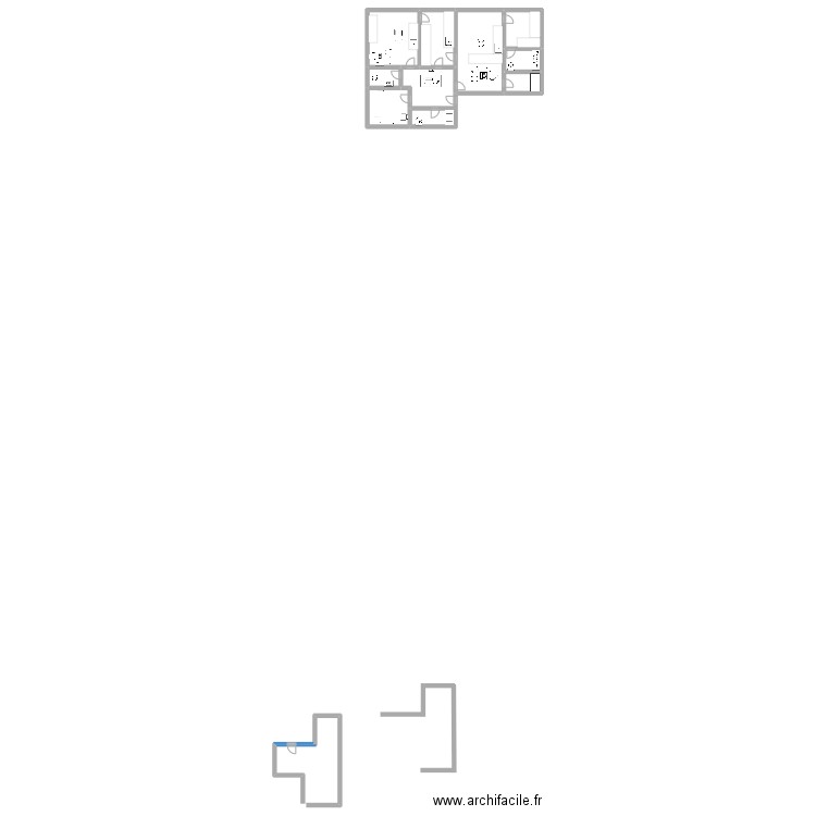 Messanges - Plan 9 pièces 141 m2 dessiné par Bamero