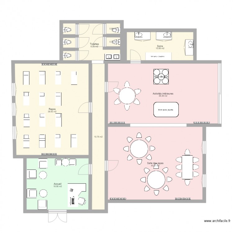Crèche - Plan dessiné par jkg640