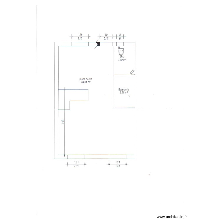 FEREL MAISON 1 - Plan dessiné par BREIZATTACK