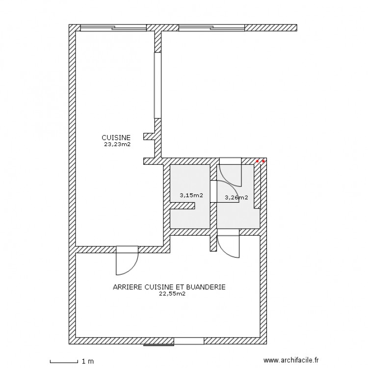 Plan – WC BAS – Par fbarbo ️ | ArchiFacile