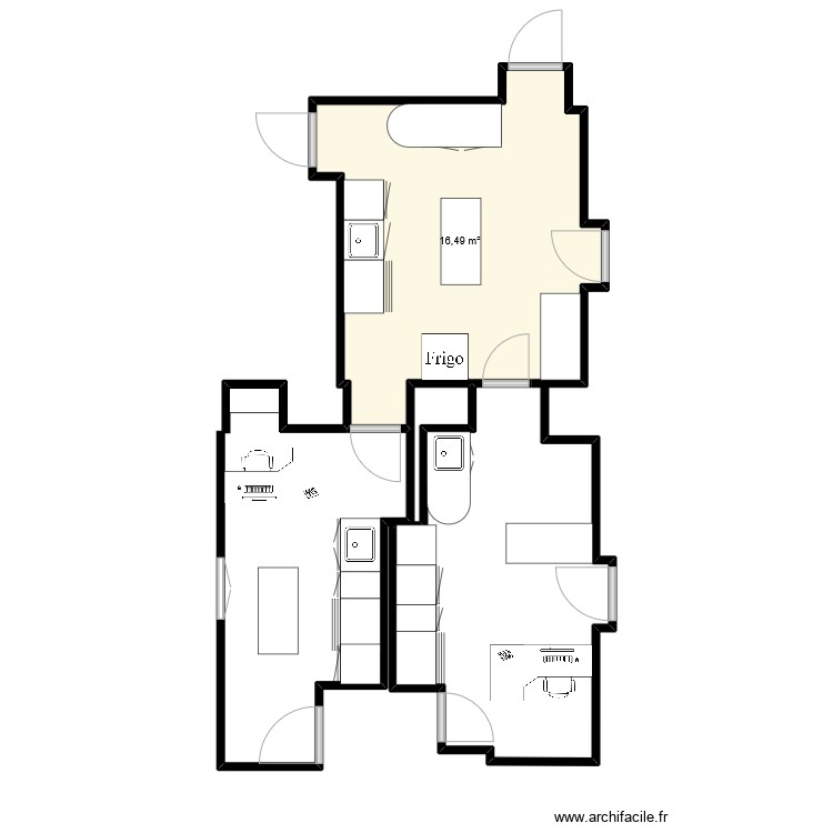clinique - Plan dessiné par daran53