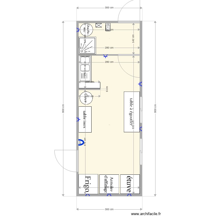 fromagerie stm - Plan dessiné par Nalyd05