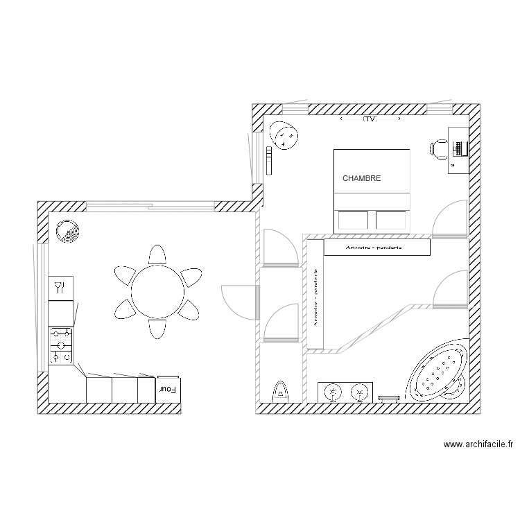 mcb - Plan dessiné par mickich