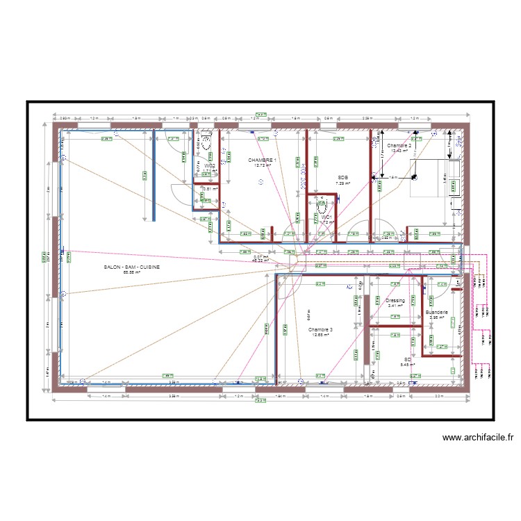 11420RACHID11 CHAUFFAGE VOLET ROULANT - Plan dessiné par OCT