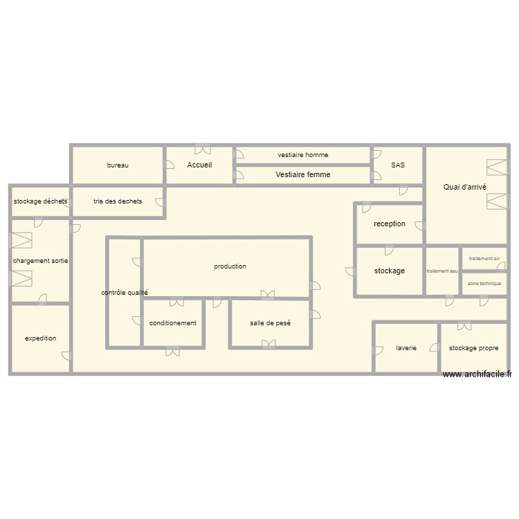 usine - Plan dessiné par loanat33127