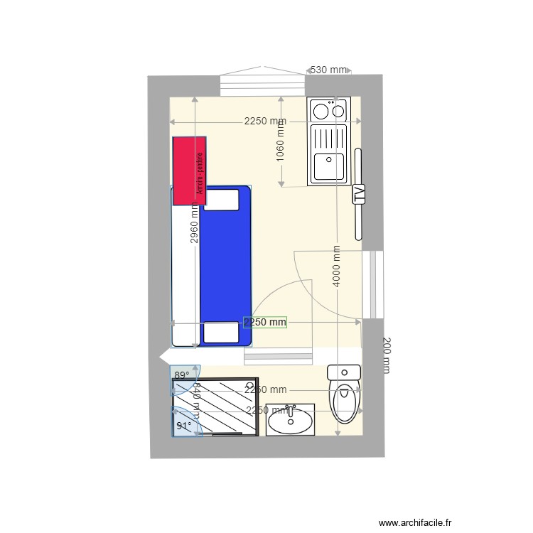 9M2 - Plan dessiné par VINIE27