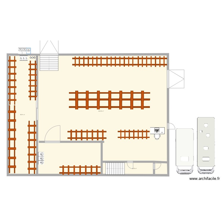 Plan – Plan entrepôt – Par Adnanef ️ | ArchiFacile