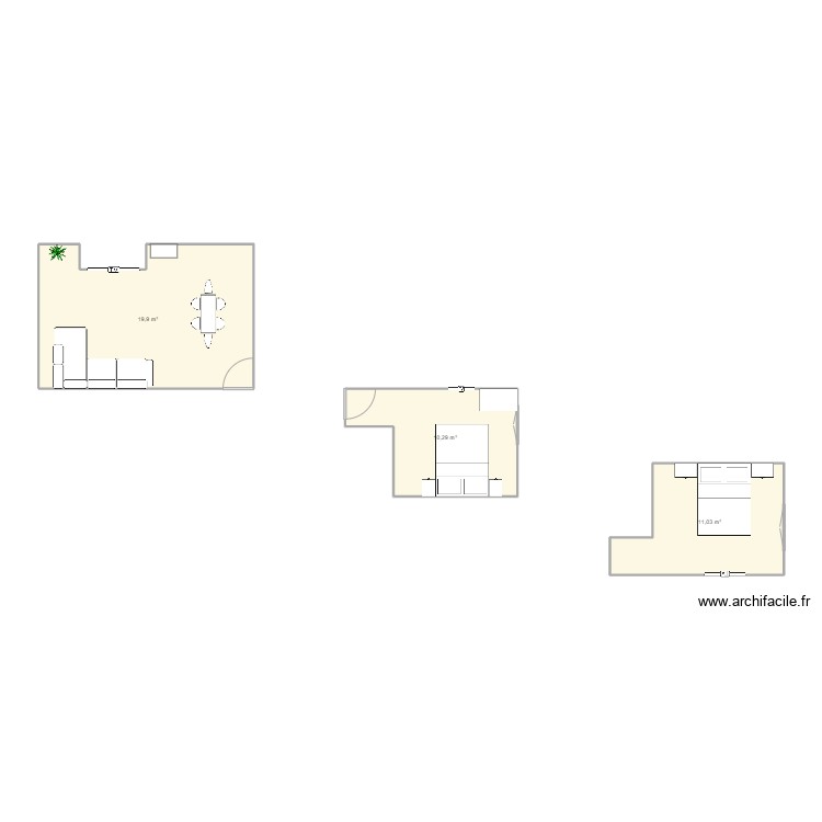 Sala - Plan dessiné par v12r