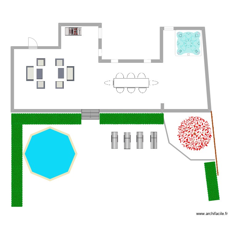 Plan – terasse – Par mikael1984 ️ | ArchiFacile