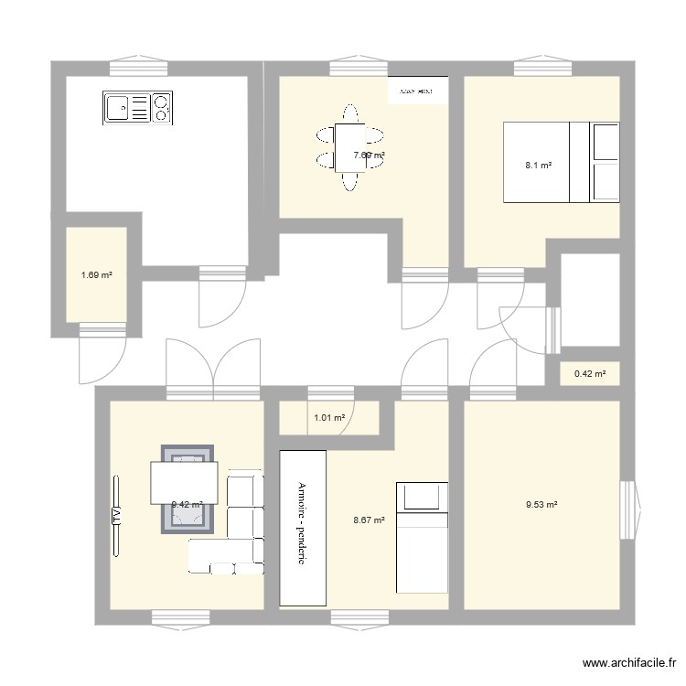 plan F5 - Plan dessiné par otoko