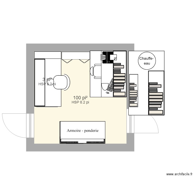 atelier - Plan dessiné par majo1122