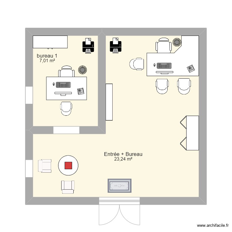 Plan – plan lintérieur agence uil – Par Dorine03 ️ | ArchiFacile