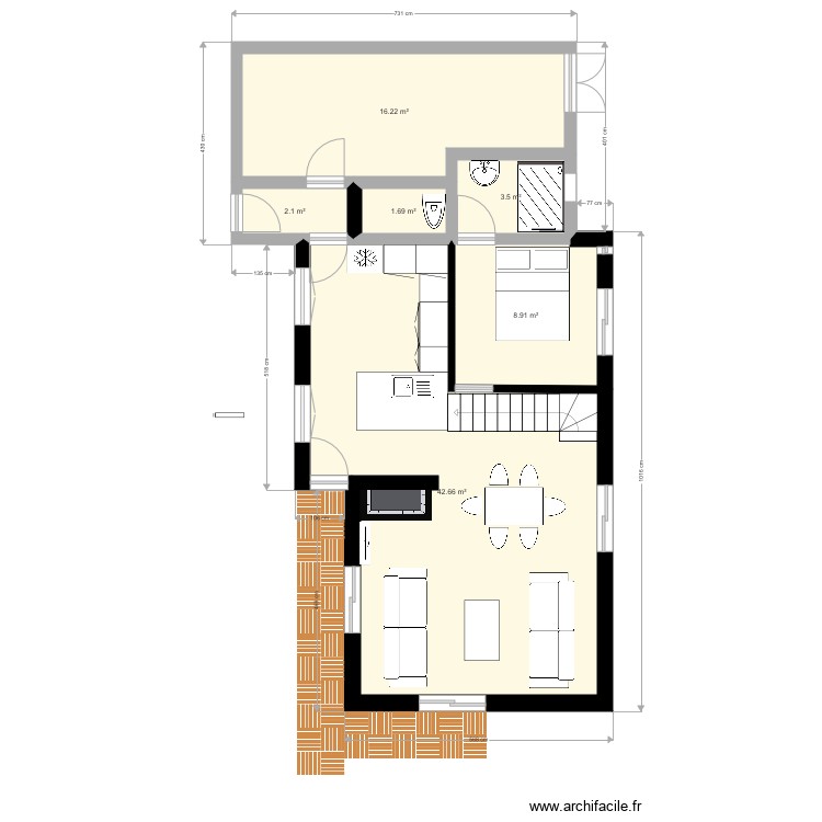Plan – Hardelot 1 – Par Fafounedu59 ️ | ArchiFacile