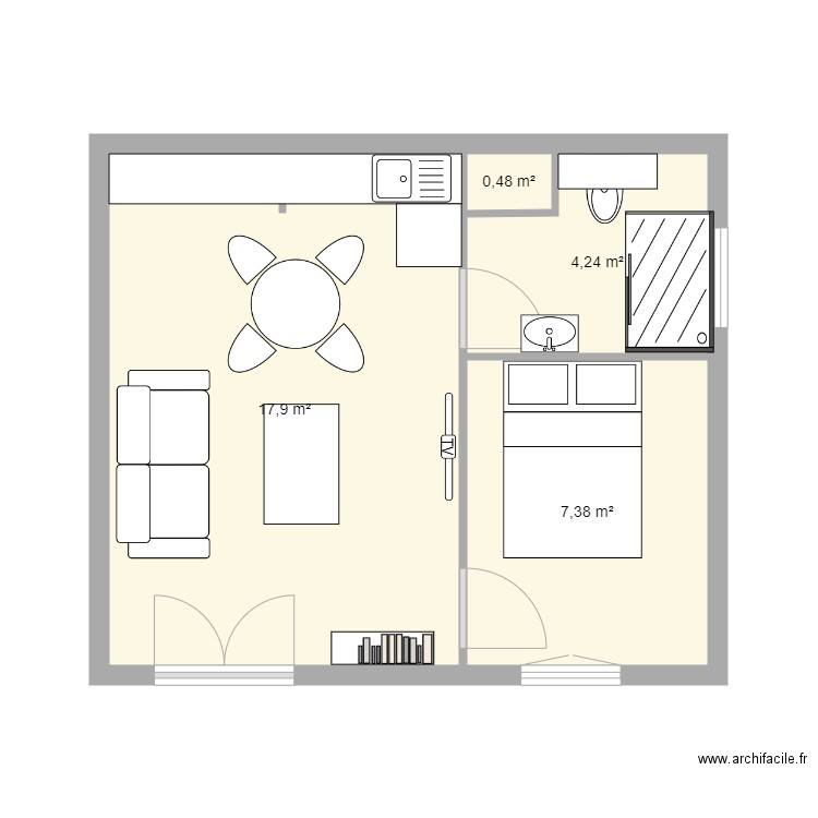 Font Romeu 2 - Plan dessiné par juanlucasbianco