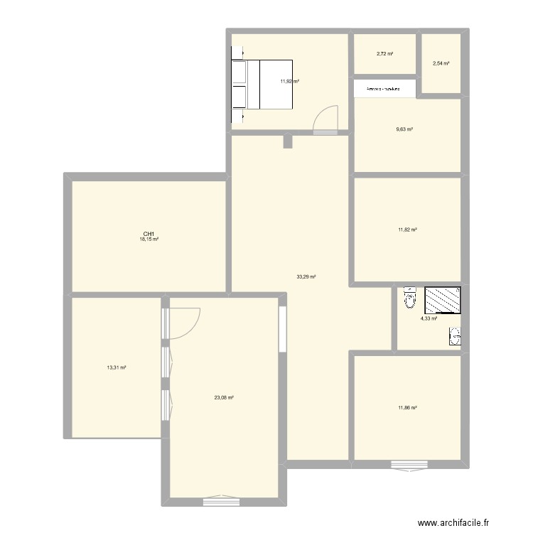 djerba - Plan dessiné par Zankour
