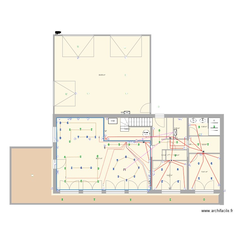 plan VMC - Plan dessiné par SuperJulian