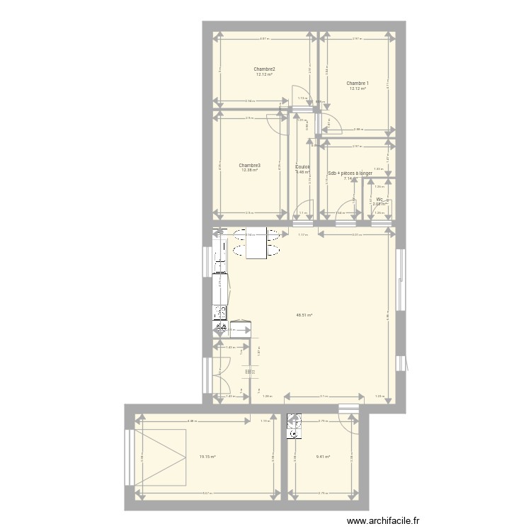 Mam - Plan dessiné par Oph44