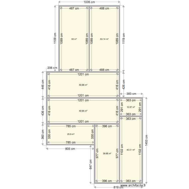 plan de longrines - Plan dessiné par xcoco63430x