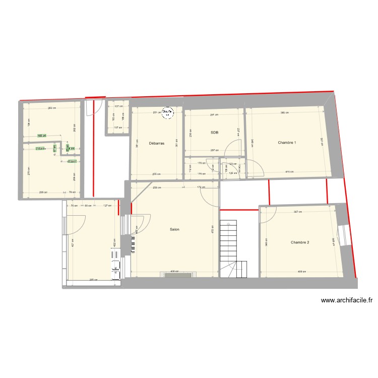 Plan – AMIRAL X – Par Saturnin24 ️ | ArchiFacile