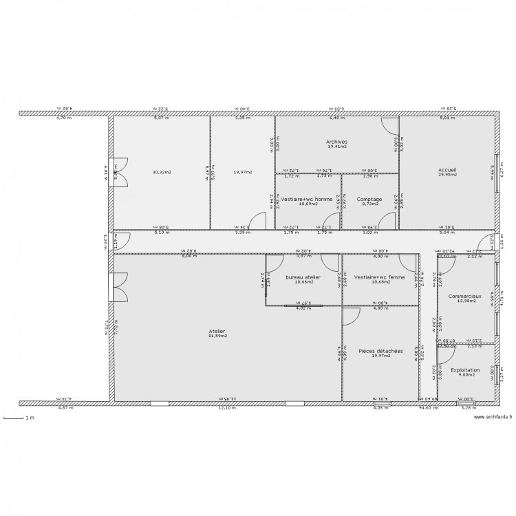 entrepot - Plan dessiné par cristoboomer