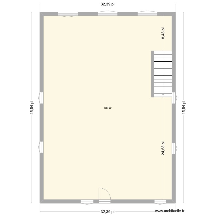 Plan – Plan du haut – Par Houssem79 ️ | ArchiFacile