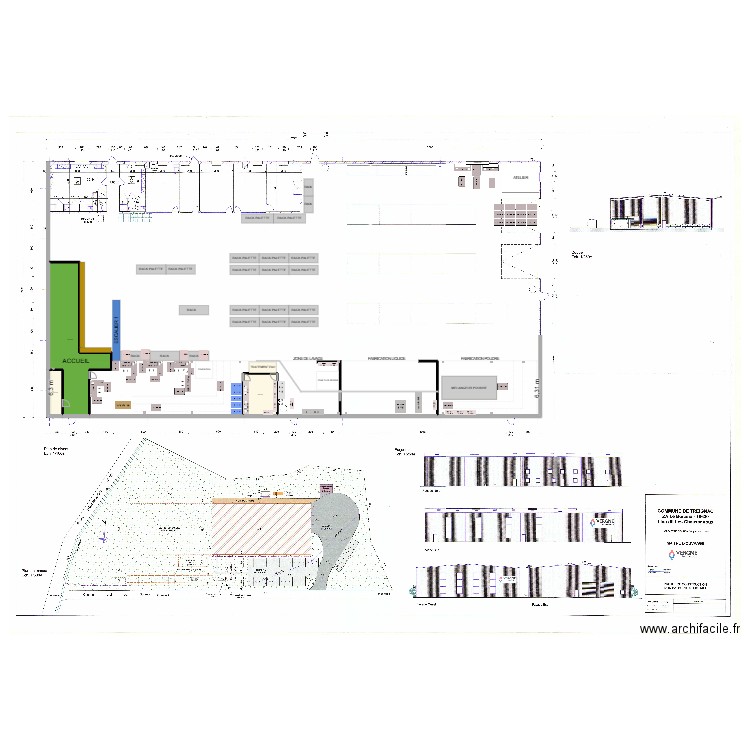 PLAN BATIMENT 2 - Plan 3 pièces 94 m2 dessiné par Valentindel