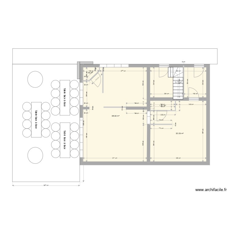 Plan – pizz lunch1 – Par DOMI51230 ️ | ArchiFacile